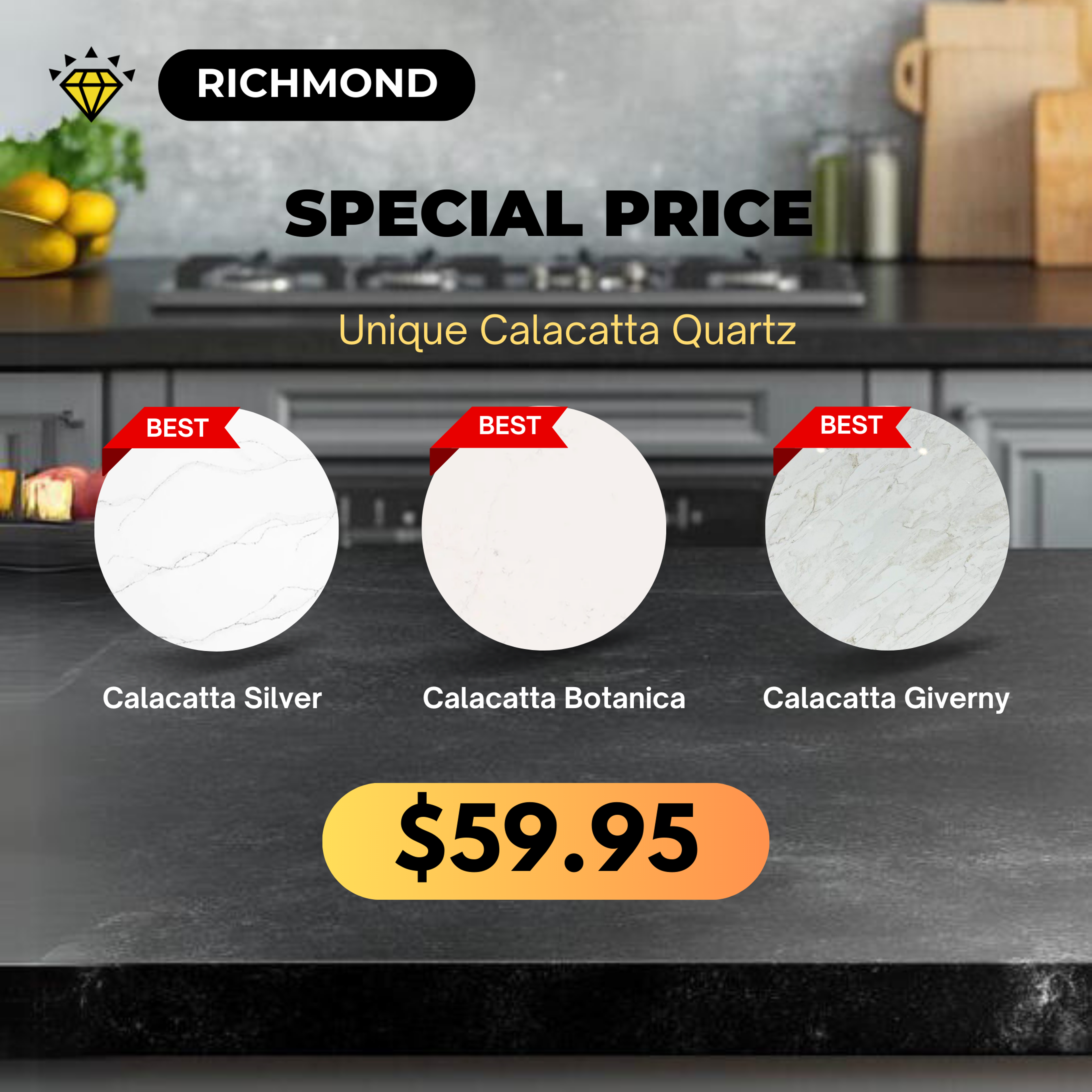 Granite, Quartz, and Marble Countertops in Richmond, VA | East Coast ...